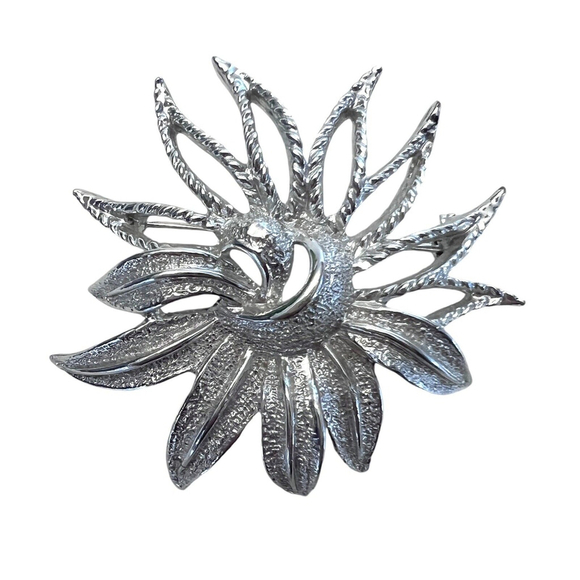 Sarah Coventry | Jewelry | Vintage Sarah Coventry Silver Tone Floral ...